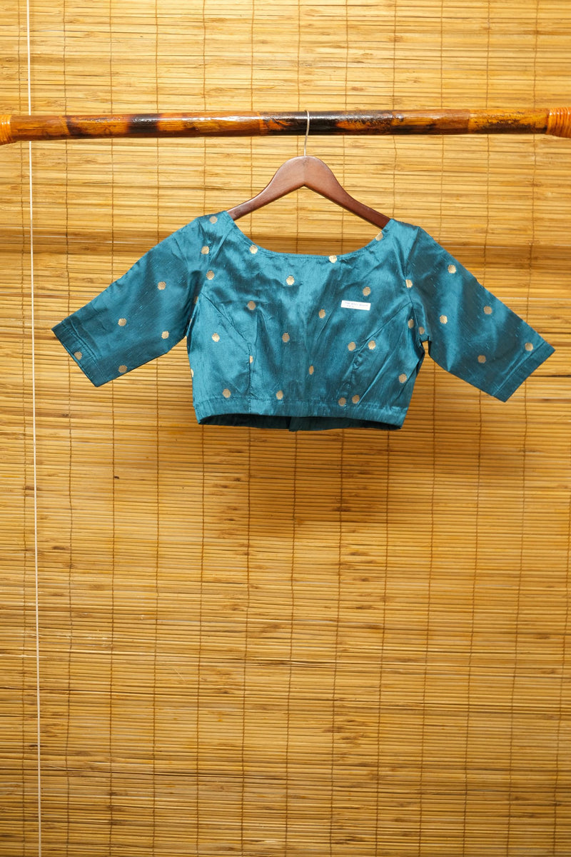 Teal Blue Blouse – Margazhi